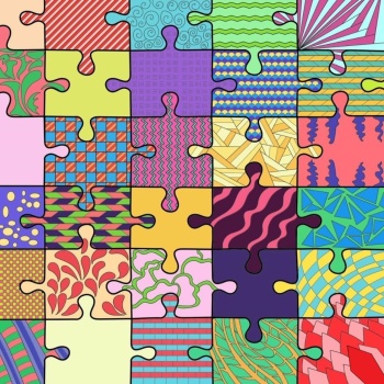 Solve Bold & Bright Colors Series jigsaw puzzle online with 306 pieces
