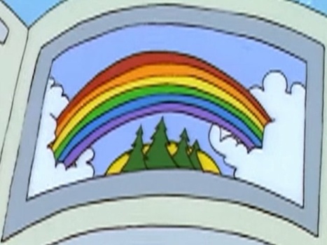 Solve rainbow jigsaw puzzle online with 12 pieces