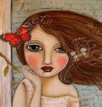 Solve Rain Ririn Artwork - 'Autumn Rae' jigsaw puzzle online with 49 pieces