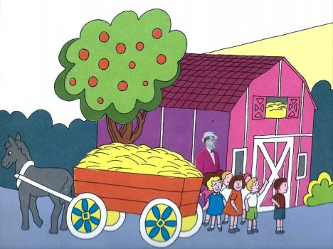Solve Barn From A Magic Morning With Uncle Al Book jigsaw puzzle online ...