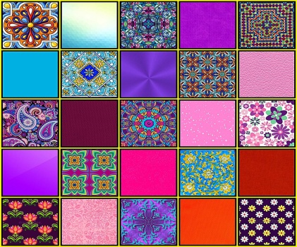 Solve Mosaic Tile Challenge (W) jigsaw puzzle online with 252 pieces