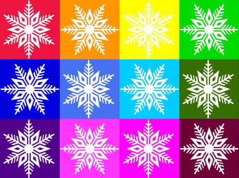 Solve snowflakes jigsaw puzzle online with 300 pieces