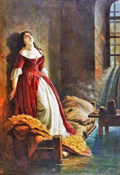 Solve Princess Tarakanova jigsaw puzzle online with 176 pieces