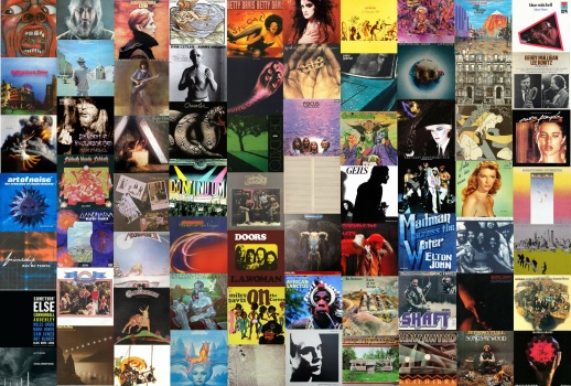 Solve Old Album Covers jigsaw puzzle online with 580 pieces