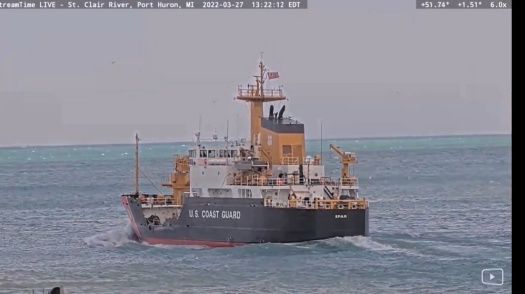 Solve USCGC Spar, Port Huron, March 27, 2022 jigsaw puzzle online with ...