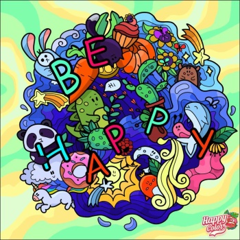 Solve Just be happy . . . . . jigsaw puzzle online with 16 pieces