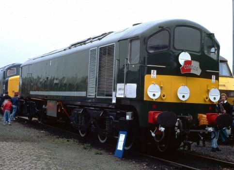 Solve BR Class 28 D5705 on display at Coalville depot open day. jigsaw ...