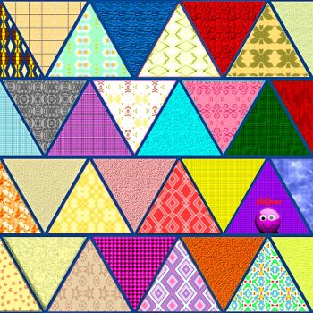 Solve triangles jigsaw puzzle online with 144 pieces