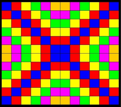 Solve Color Cross jigsaw puzzle online with 600 pieces