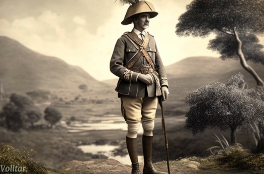 Solve 1900th Century Explorer jigsaw puzzle online with 15 pieces