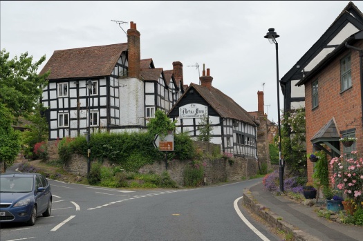 Solve The New Inn. Pembridge Village. Herefordshire. UK. jigsaw puzzle ...