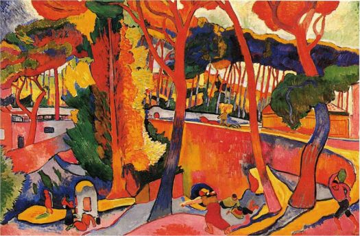 Solve André Derain--The Turning Road, L'Estaque, 1906 jigsaw puzzle ...