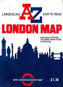 Solve Cities My 1980s London Map jigsaw puzzle online with 24 pieces