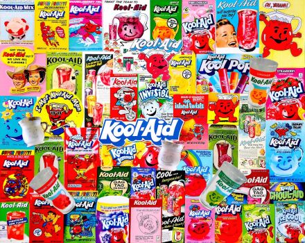 Solve kool aid jigsaw puzzle online with 500 pieces