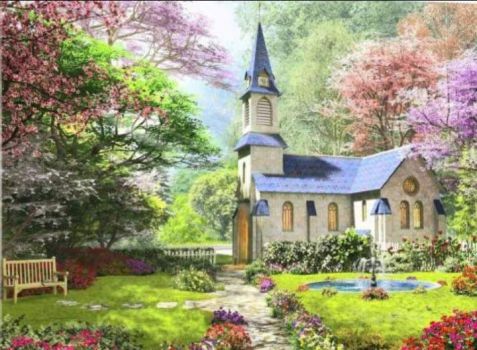 Solve Rerun067: Church jigsaw puzzle online with 63 pieces
