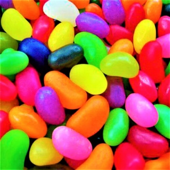 Solve Jelly Beans jigsaw puzzle online with 25 pieces