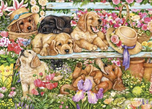 Solve Keeping a Low Profile by Debbie Cook jigsaw puzzle online with 70 ...