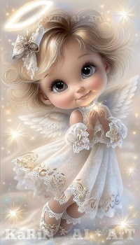 Solve Little Angel jigsaw puzzle online with 60 pieces
