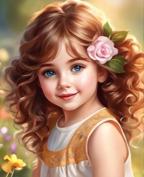 Solve SWEET SMILE jigsaw puzzle online with 168 pieces