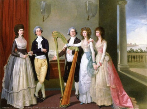 Solve Johan-Zoffany-Henry-Vansittart-with-His-Family jigsaw puzzle ...