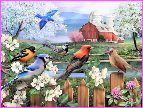 Solve Spring jigsaw puzzle online with 300 pieces