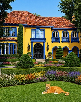 Jigsaw Puzzle | 252 pieces | Beautiful mansion | Jigidi