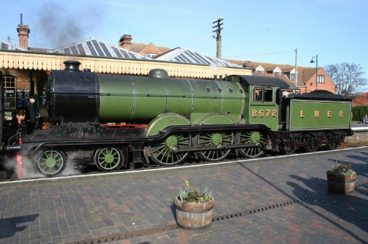 Solve LNER Class B12 4-6-0 8572 at Sheringham. jigsaw puzzle online ... Solve LNER Class B12 4-6-0 8572 at Sheringham. jigsaw puzzle online ...