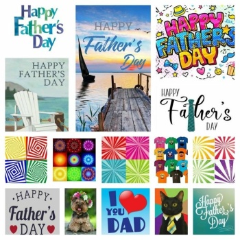 Solve Happy Father's Day jigsaw puzzle online with 64 pieces