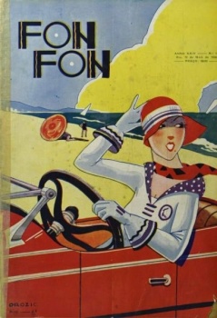 Solve Fon Fon Mgazine Cover 1930 jigsaw puzzle online with 70 pieces