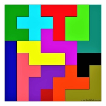 Solve Pentomino jigsaw puzzle online with 81 pieces