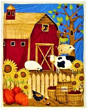Solve Life on the farm - Debbie Mumm jigsaw puzzle online with 48 pieces