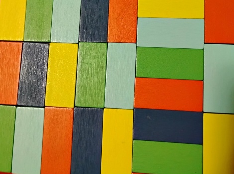 Solve My classroom blocks design jigsaw puzzle online with 300 pieces