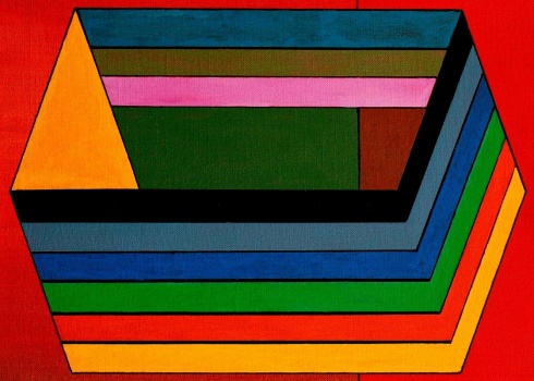 Solve Geometry Art jigsaw puzzle online with 130 pieces