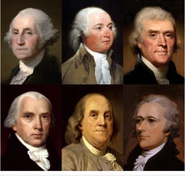 Solve The Founding Fathers of the United States jigsaw puzzle online ...