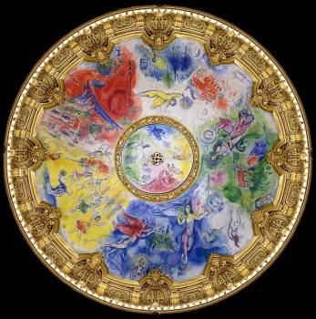 Solve Ceiling of the Paris Opera House, 1963, Marc Chagall jigsaw ...