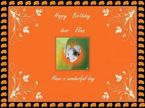 Solve Happy Birthday dear Elina (Elina65) jigsaw puzzle online with 20 ...