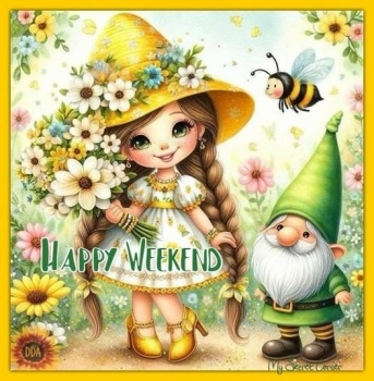 Solve Happy Weekend! jigsaw puzzle online with 64 pieces