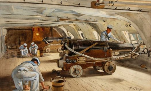 Solve Frederick [Fred] Roe--Cleaning Up the Victory jigsaw puzzle ...