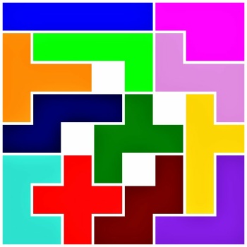 Solve Pentomino jigsaw puzzle online with 81 pieces
