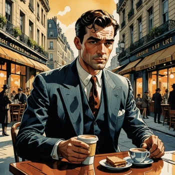 Solve I'd like another coffee, please!!! jigsaw puzzle online with 100 ...