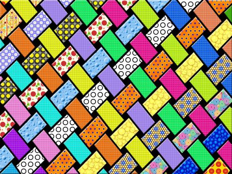 Solve Diagonal Weave jigsaw puzzle online with 221 pieces