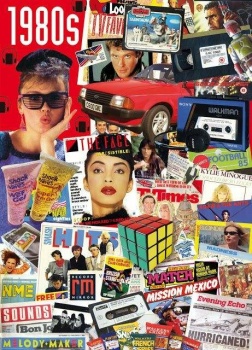 Solve Iconic 80's jigsaw puzzle online with 70 pieces