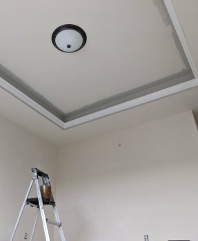 Solve Recessed ceiling: Cut in n ready for spray n back roll jigsaw ...