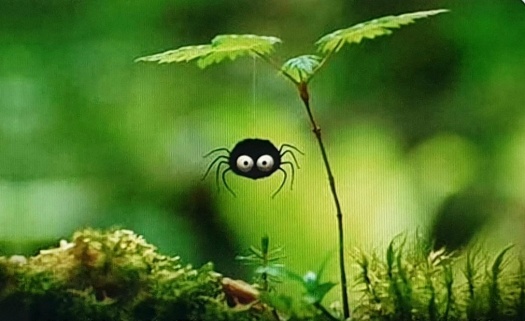 Solve MINUSCULE ~ The Stubborn Spider jigsaw puzzle online with 28 pieces