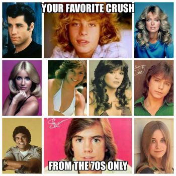 Solve Remember 70's crushes jigsaw puzzle online with 144 pieces