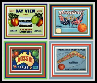 Solve Australia - Vintage Fruit Crate Labels from Down Under - Enjoy ...