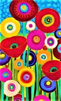 Solve Maria Reyes-Jones Art jigsaw puzzle online with 54 pieces