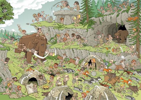 Solve stone age jigsaw puzzle online with 315 pieces