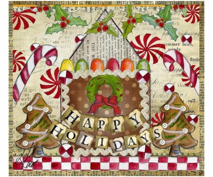 Solve Happy Holidays! jigsaw puzzle online with 252 pieces