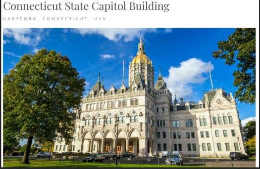 Solve CAPITAL-BUILDING-CONNECTICUT jigsaw puzzle online with 54 pieces